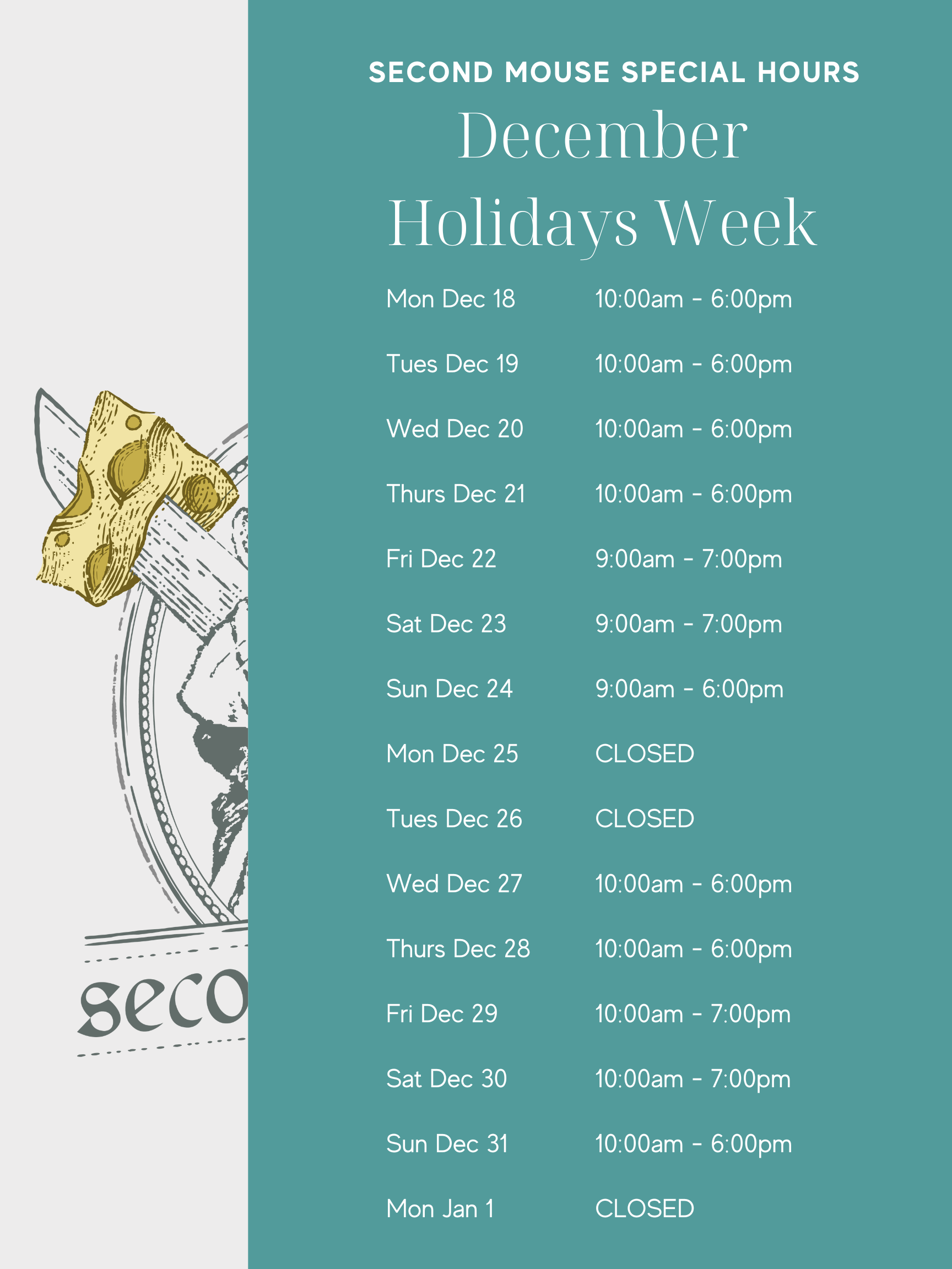 Second Mouse Cheese Shop