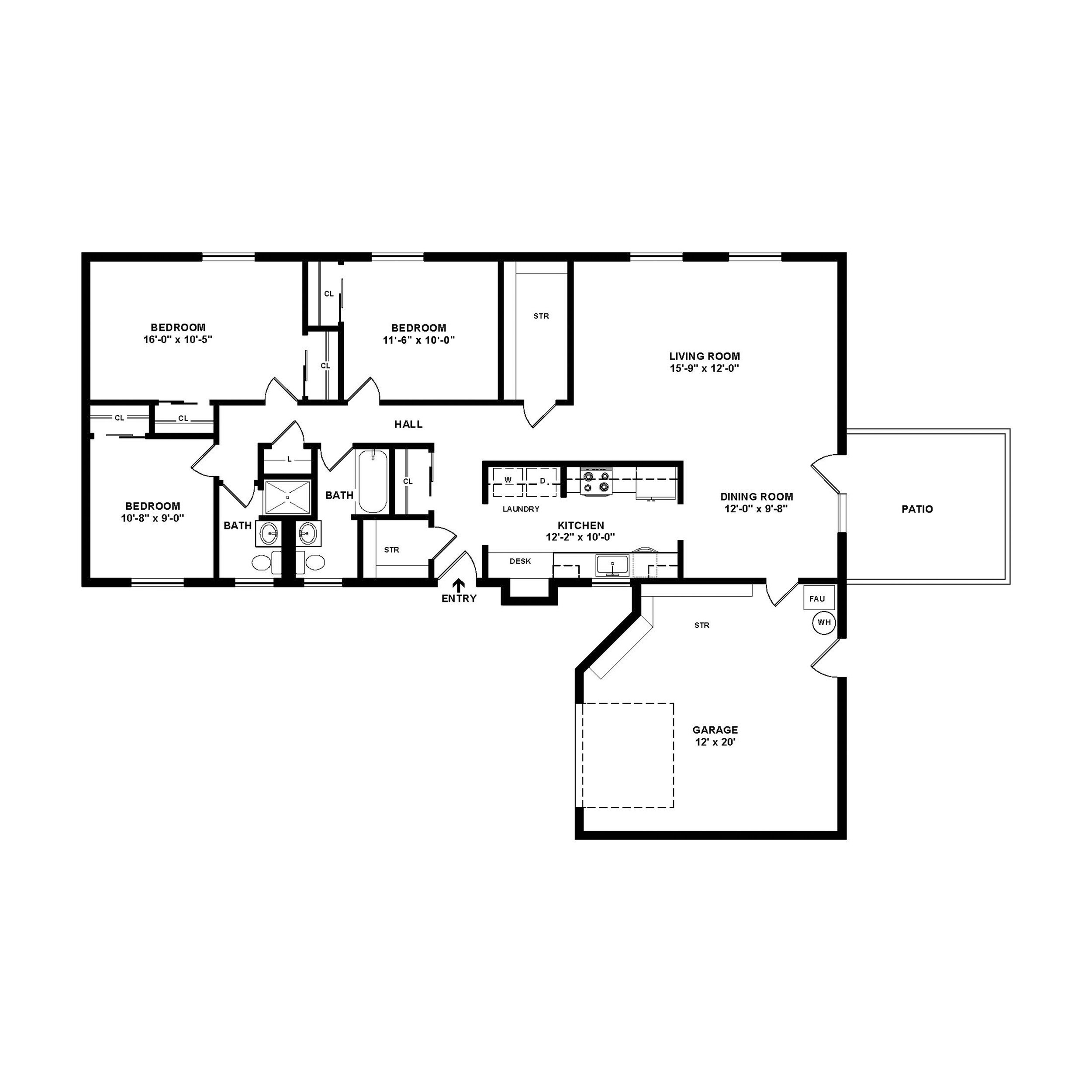 Floor Plans - Gallery — The Villages at Fort Irwin