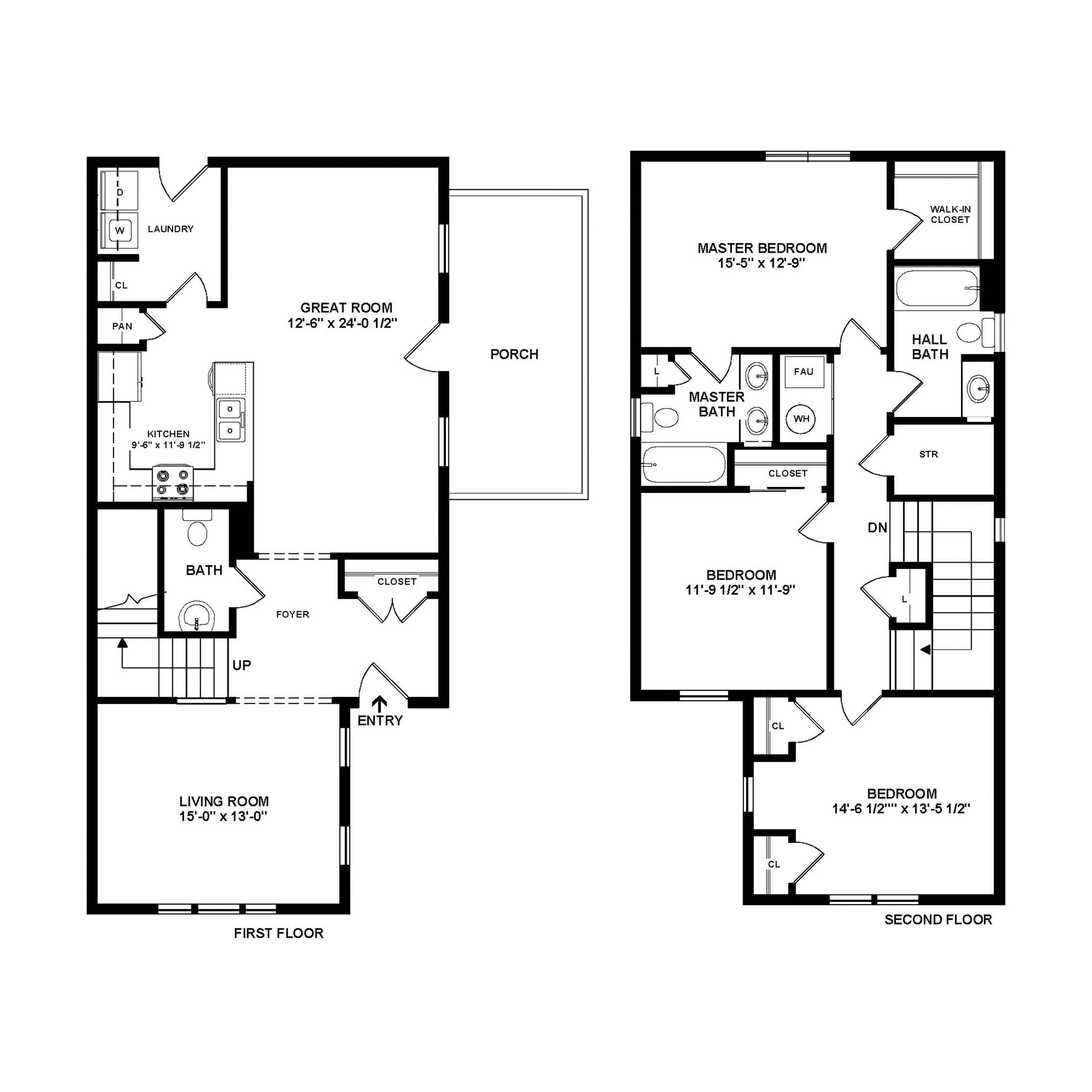 Sandy Basin Floorplans — The Villages at Fort Irwin