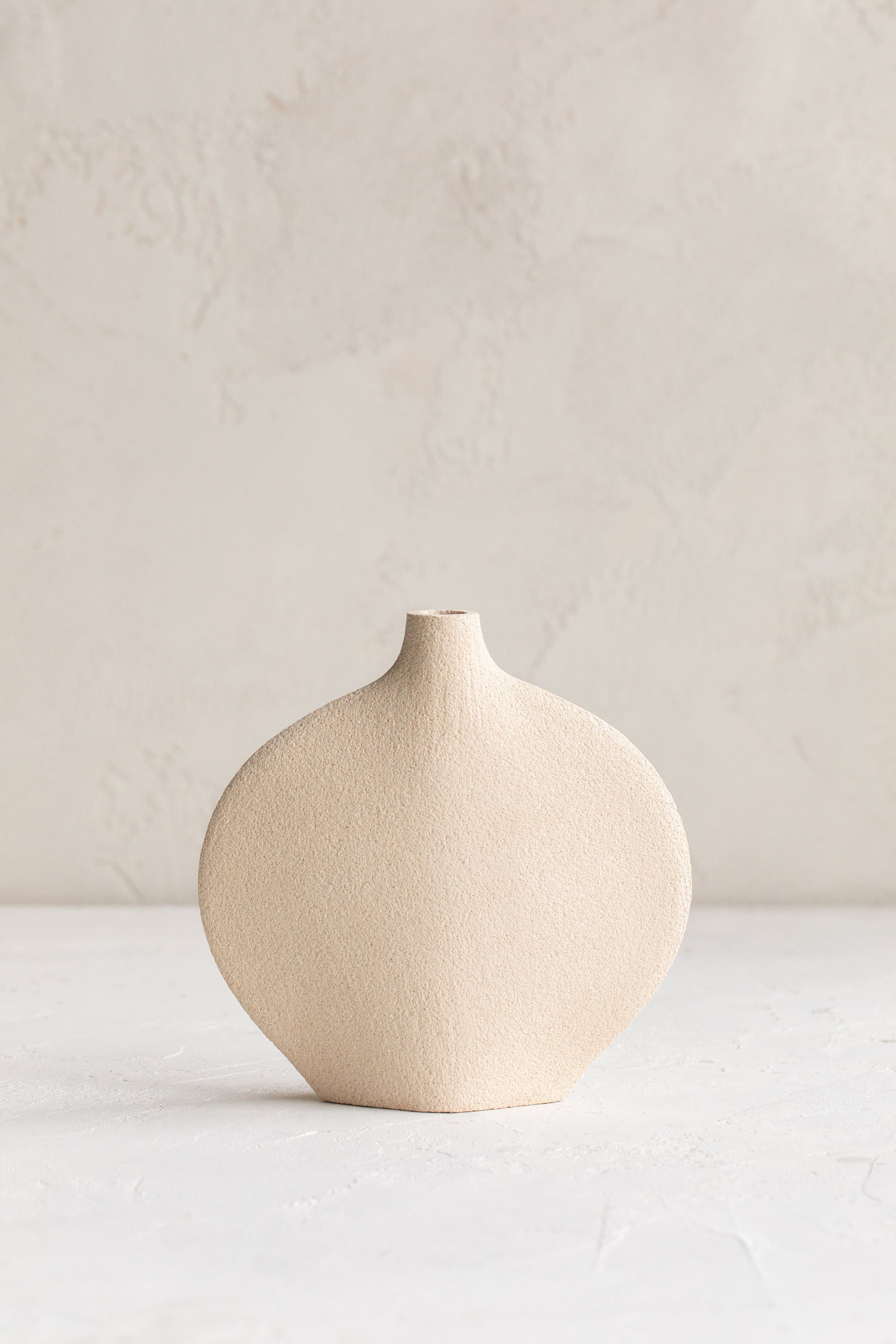 Vintage Ribbed Ceramic Vase Vintage Brown Vase — Hoppe Shoppe