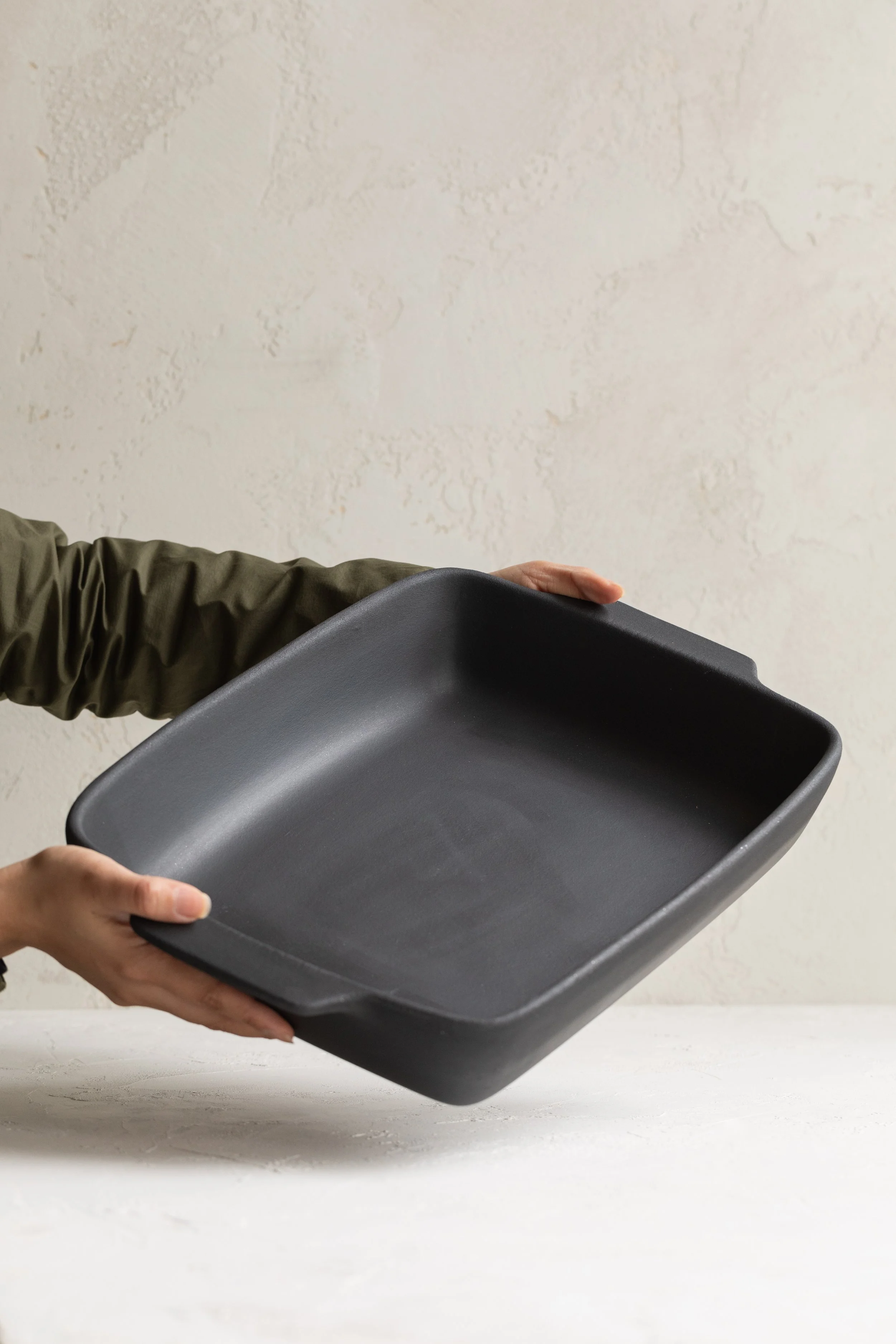 Rectangular Barro Negro Baking Dish | Black Clay Kitchenware — Hoppe Shoppe