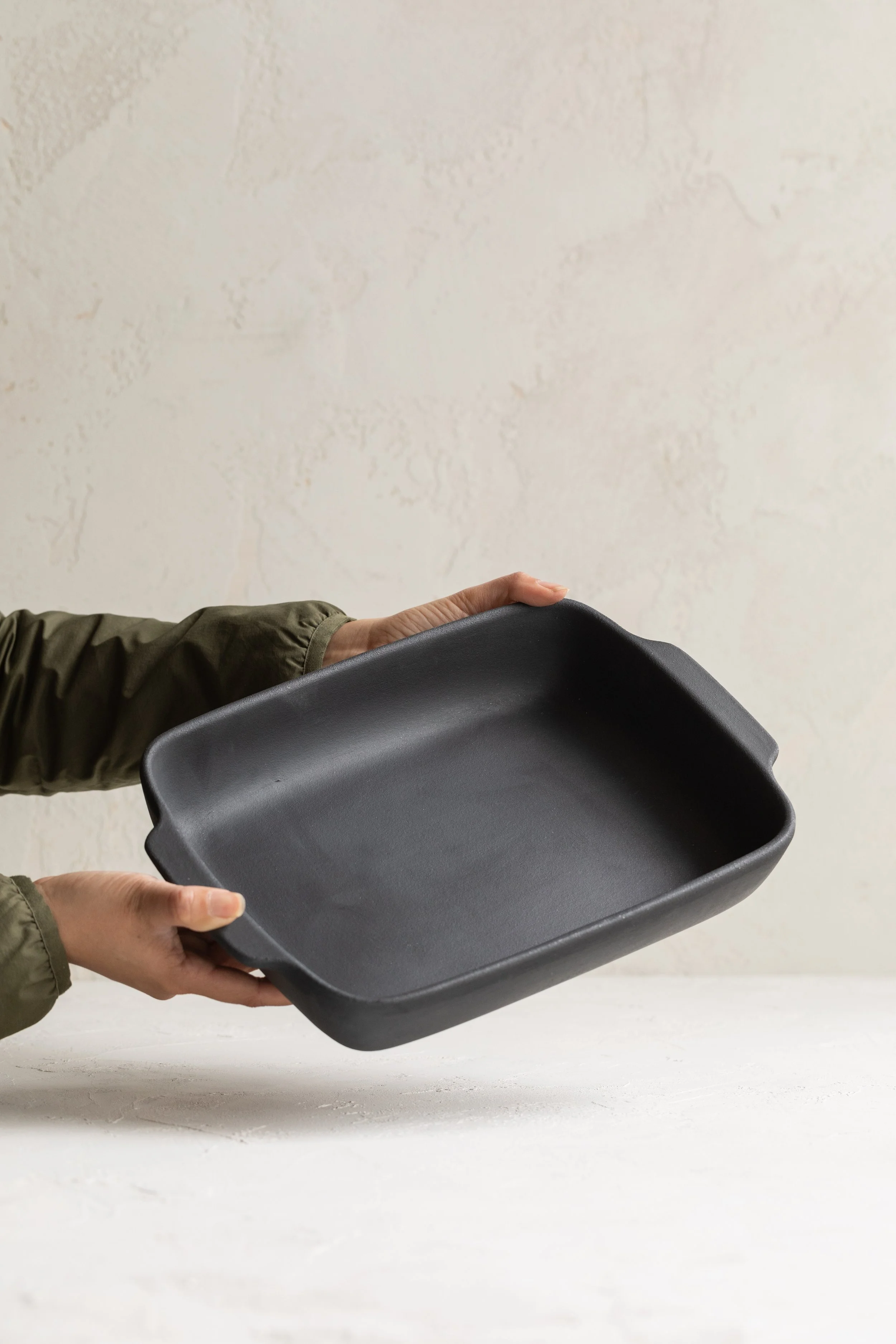 Rectangular Barro Negro Baking Dish | Black Clay Kitchenware — Hoppe Shoppe