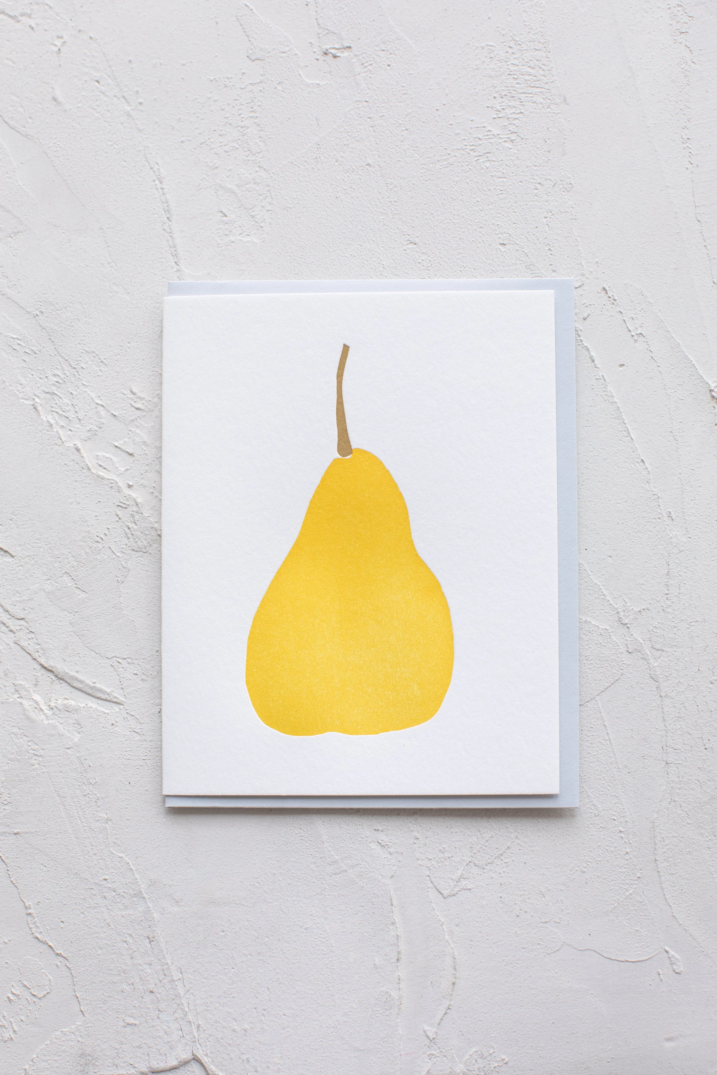 Crisp Pear Card | Brown Parcel Press Card — Hoppe Shoppe