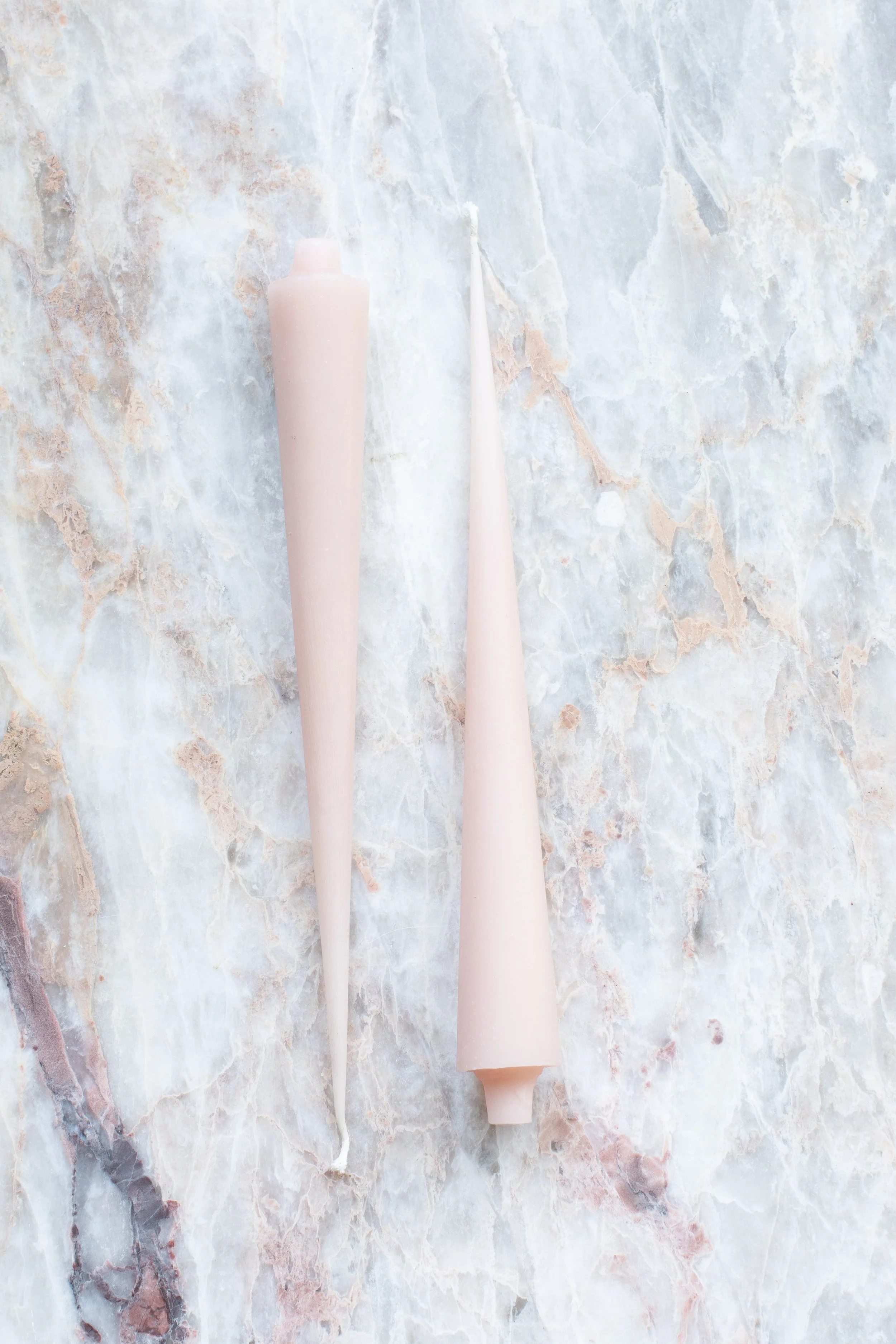 Cone Taper Beeswax Candles | Local Handmade Candlesticks | Black, Blush ...