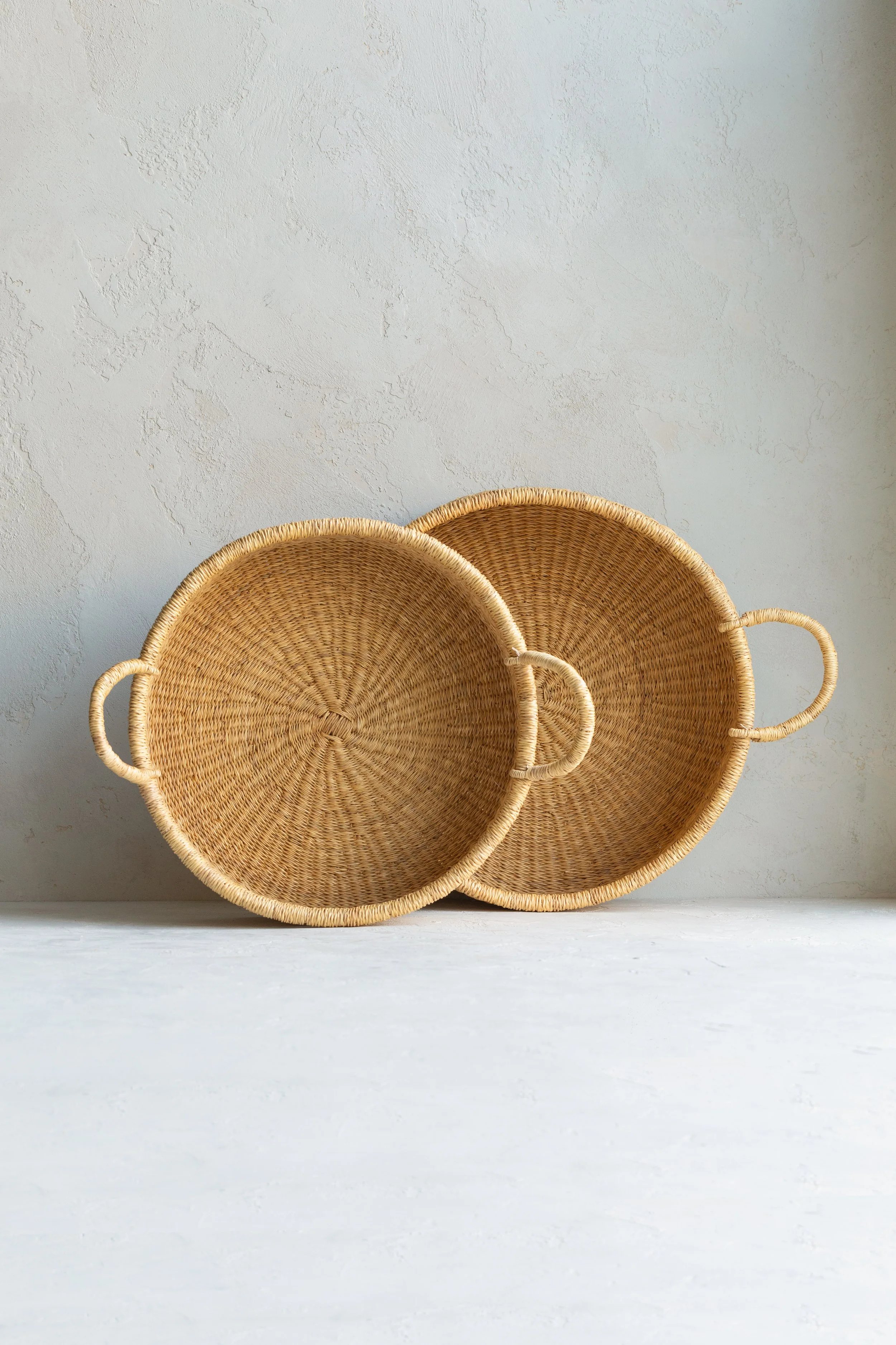Wavy Lace Grass Bowl | Ethical Natural Weaves — Hoppe Shoppe