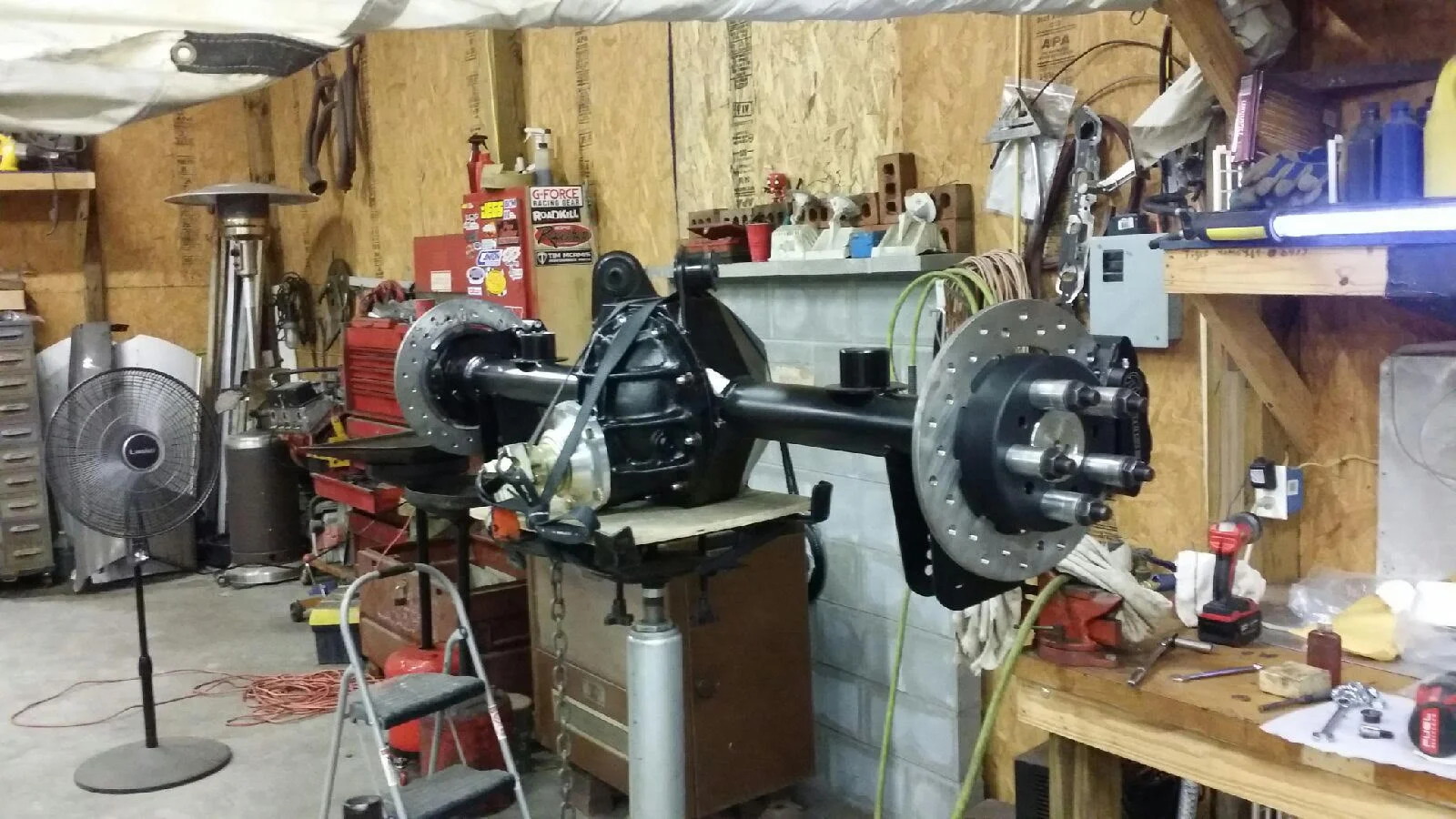 Rear Diff Assembly and Suspension — Multi Motorsports