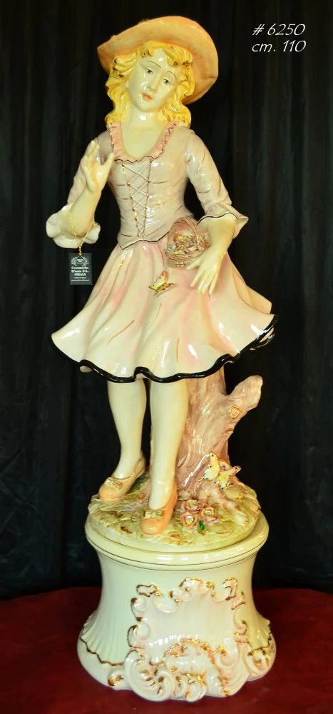 Precious hand-made and hand-decorated ceramic figures — Ceramiche d ...