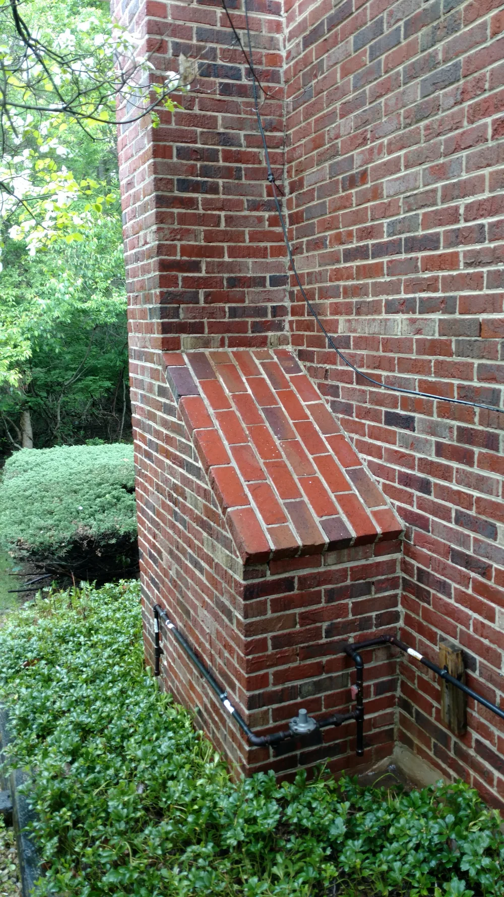 A Beautiful Brick Chimney - Affordable Pressure Wash Solutions