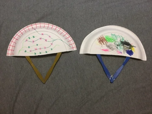 Paper Plate Fan Craft — The Multitasking Mom