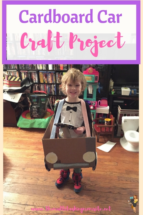 Cardboard Car Craft Project — The Multitasking Mom