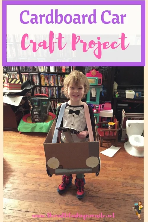 Cardboard Car Craft Project — The Multitasking Mom