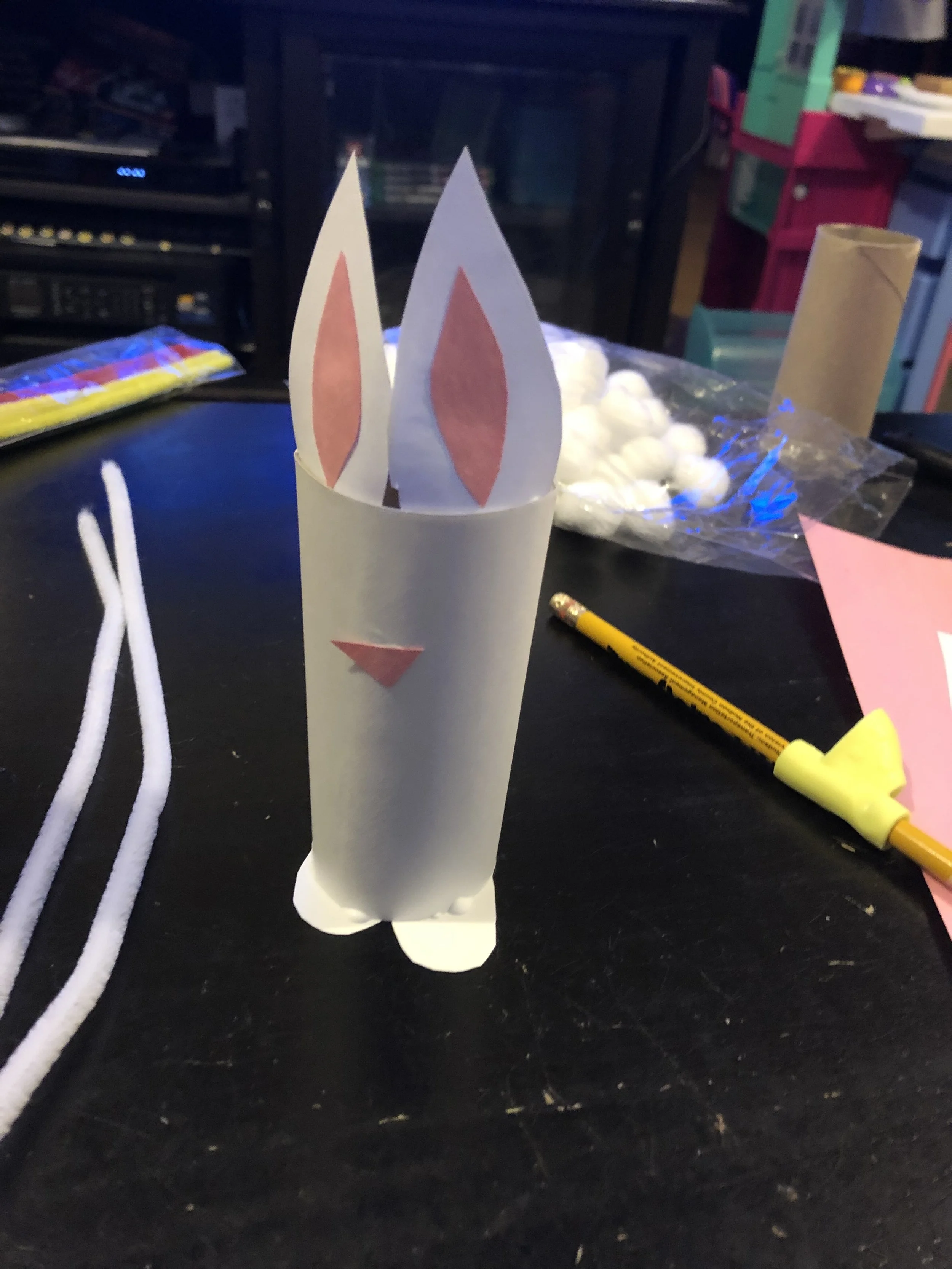 Super Fun Easter Bunny Toilet Roll Craft — The Multitasking Mom