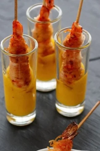 Inspirational Ideas for Savoury Shot Glass Canapes