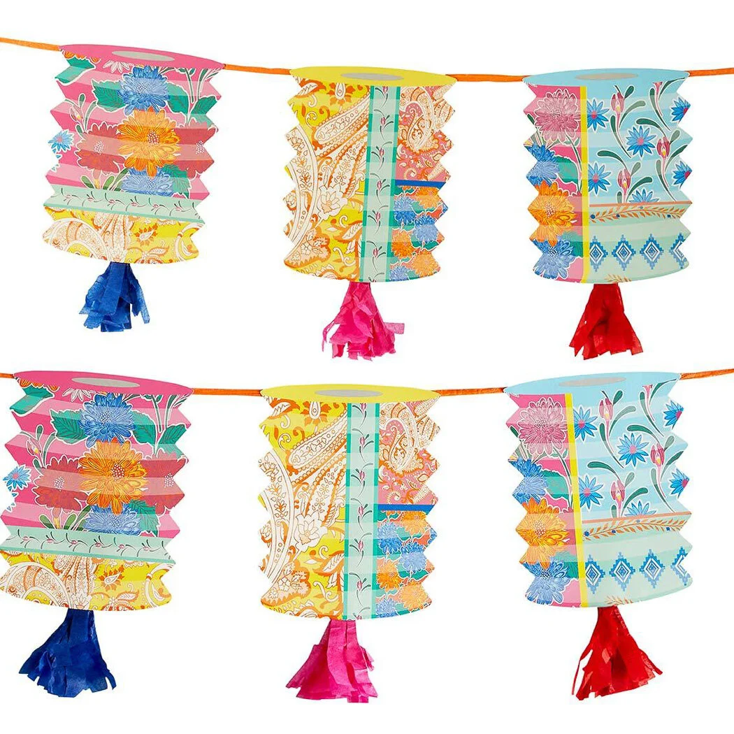 garden bunting - garden party decorations