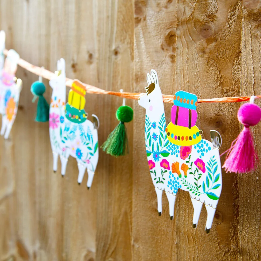 garden bunting - garden party decorations
