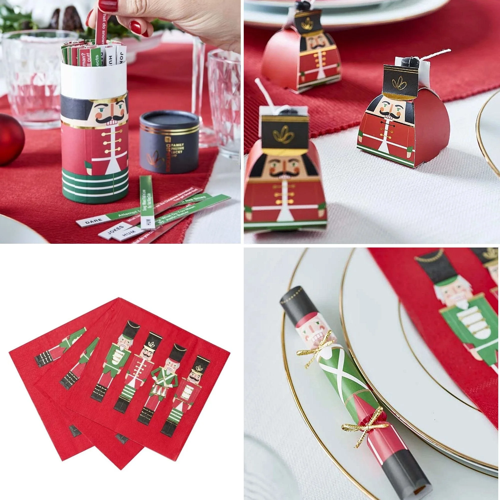 Christmas Table and Hanging Decorations