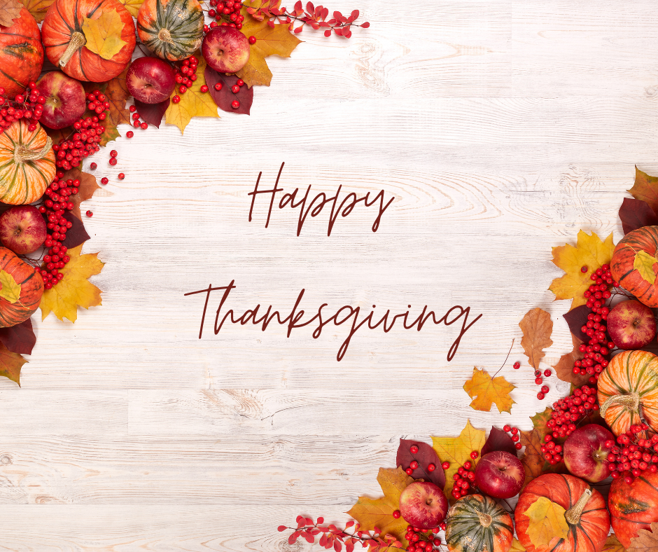 Thanksgiving 2024 @ PRC — Pacifica Resource Center