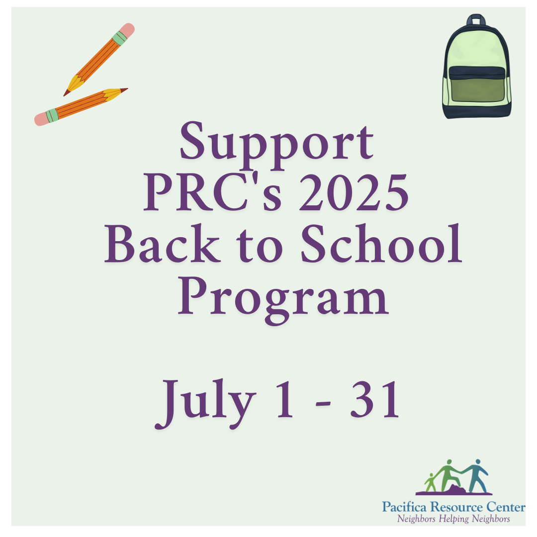 PRC's 2025 Back to School Program — Pacifica Resource Center