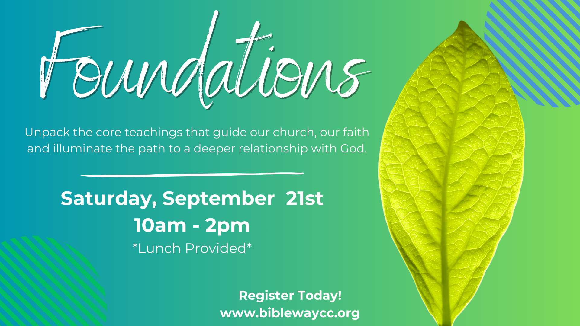 Events — Bible Way Christian Center