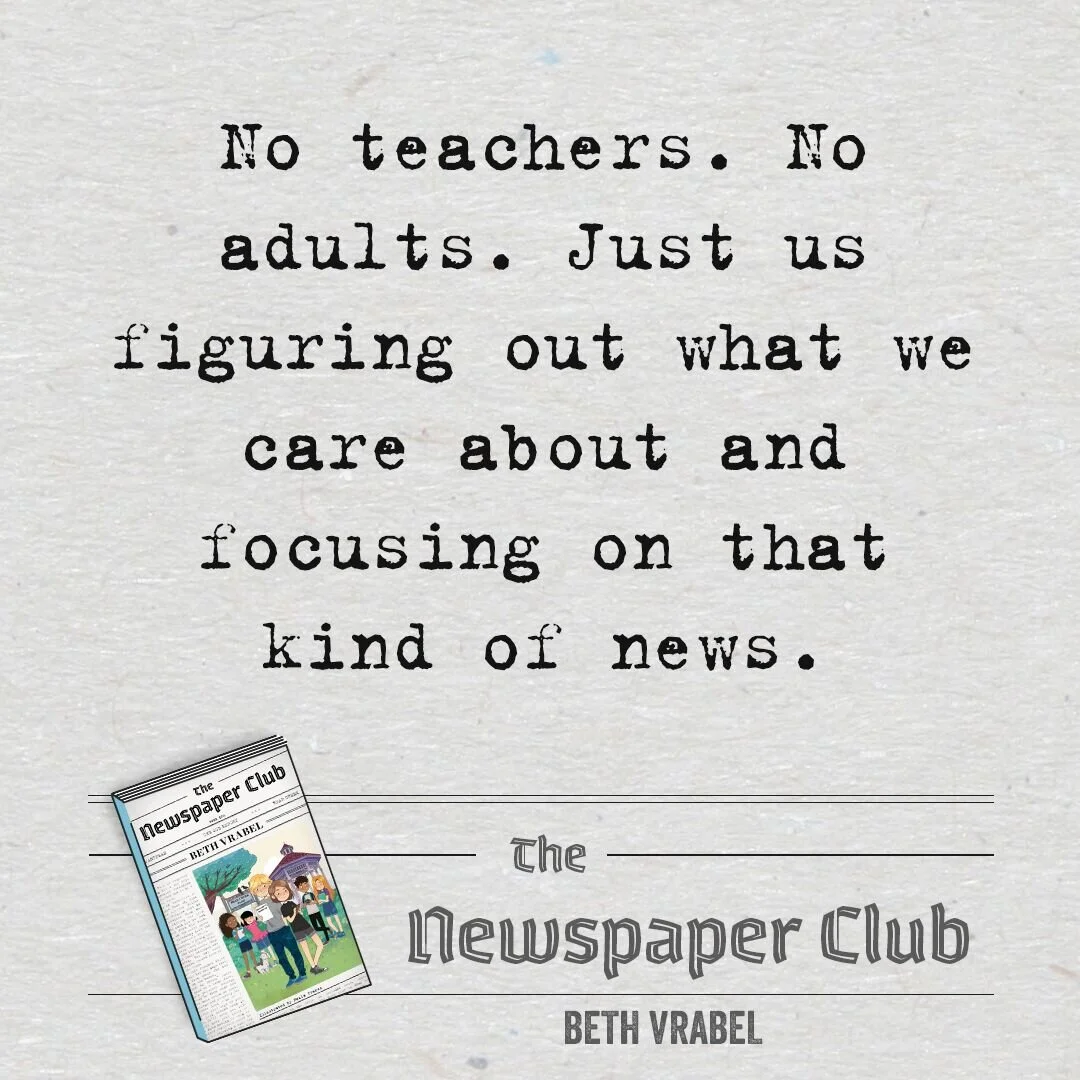 MAKE YOUR OWN NEWSPAPER! — Beth Vrabel