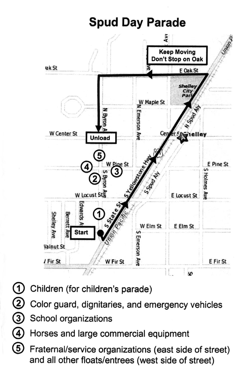 Spud Day Parade — Spud Day