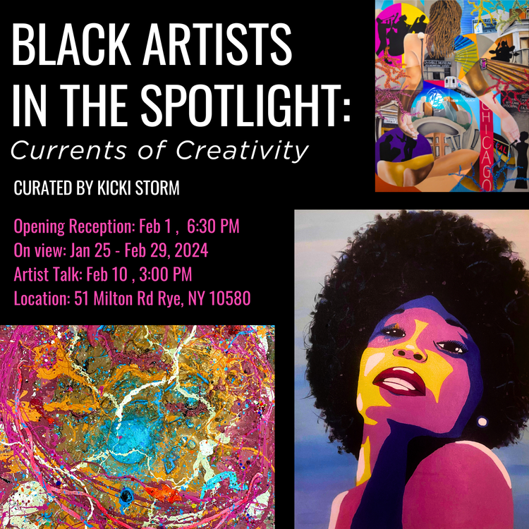 Black Artists In The Spotlight: Currents of Creativity — The Rye Arts ...