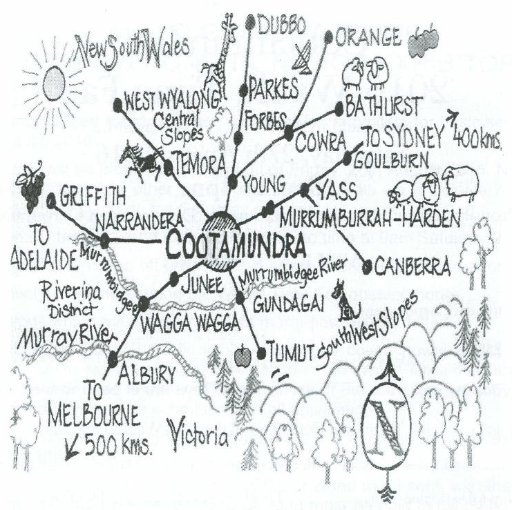 Maps — The Arts Centre Cootamundra