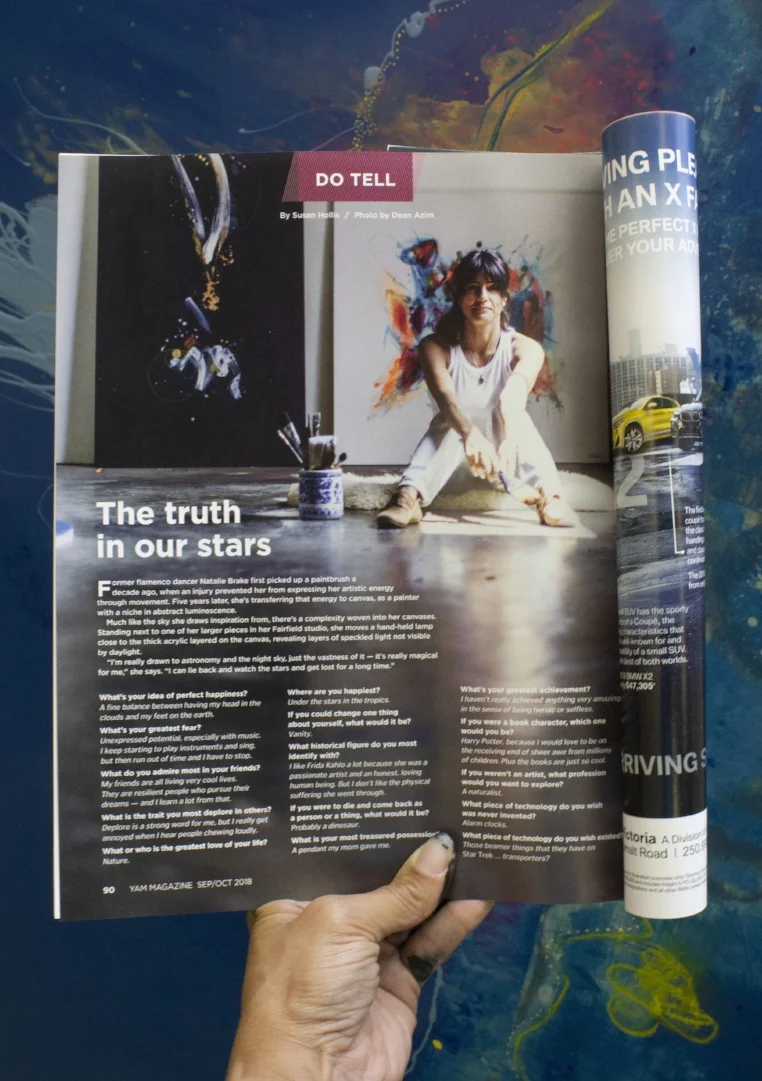 YAM Magazine Interview — nb | art