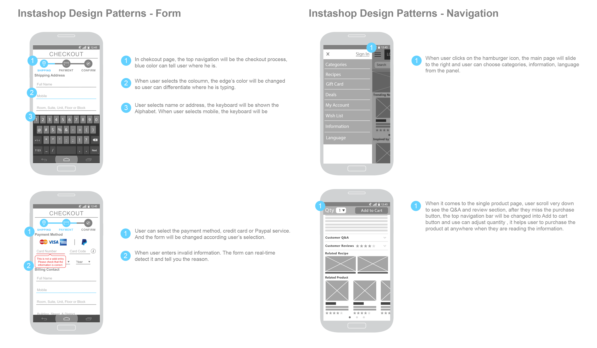 Instashop - UI/UX Design — Sin Ko