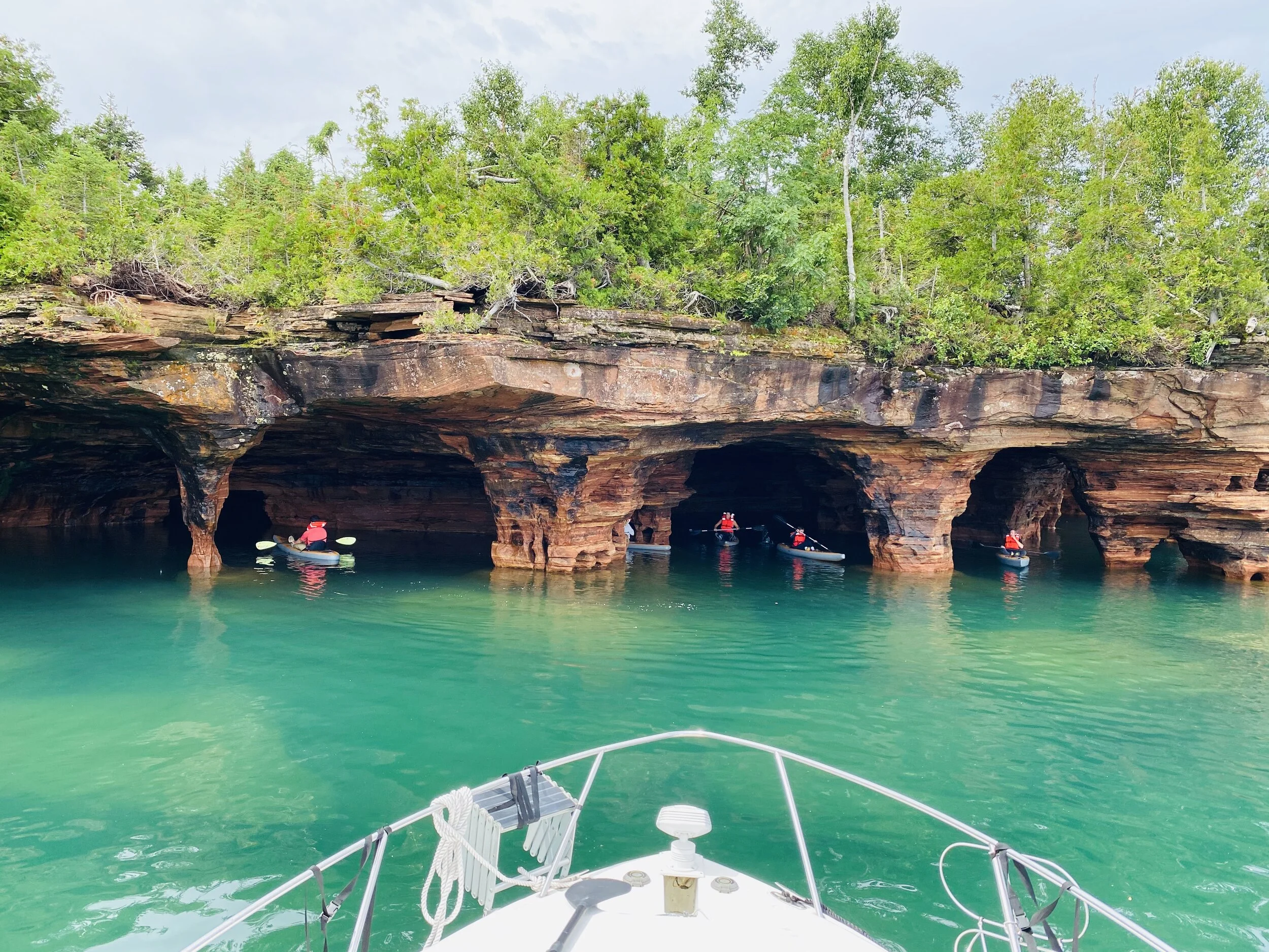 Escape Excursions Bayfield boat tours, Apostle Island boat tours