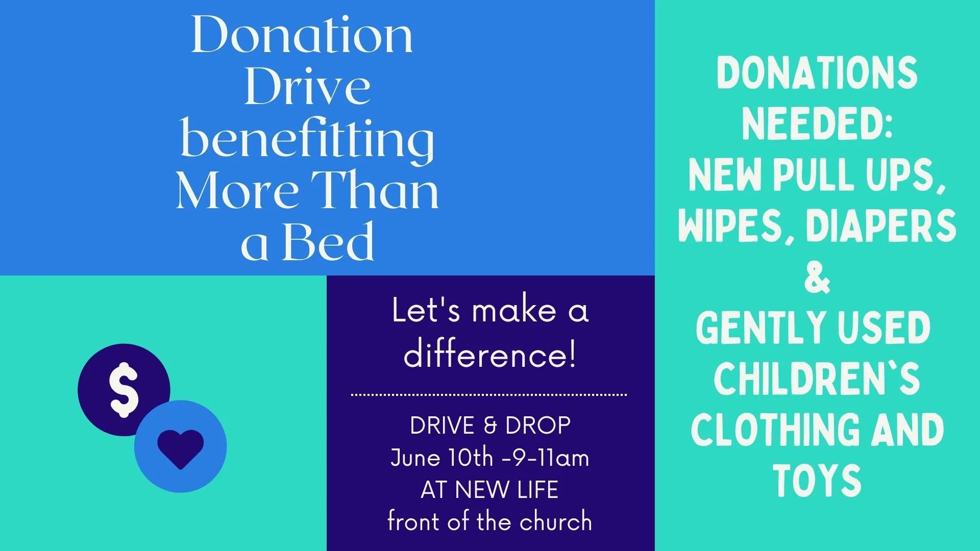Outreach Donation Drive New Life Bible Fellowship Outreach Donation Drive New Life Bible Fellowship