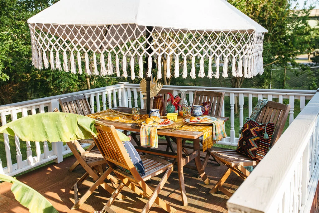 How We Home: Breakfast on the Back Porch — TRAVEL PATTERNS ...