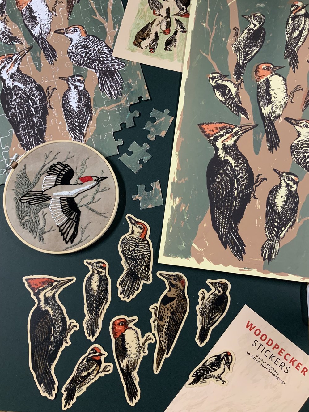 Woodpecker Decals