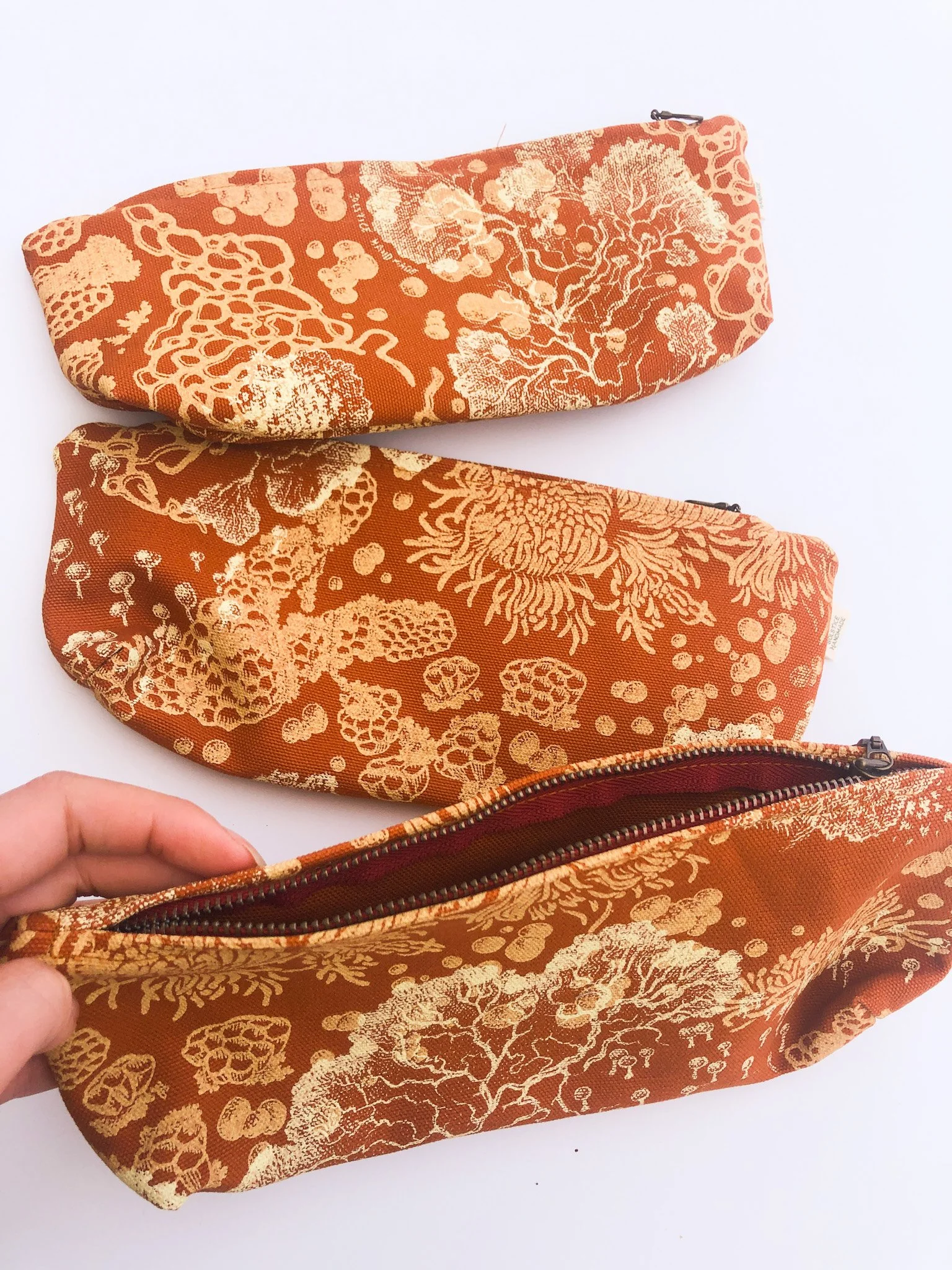 Slime Mold Pencil Pouch — SOLSTICE HANDMADE