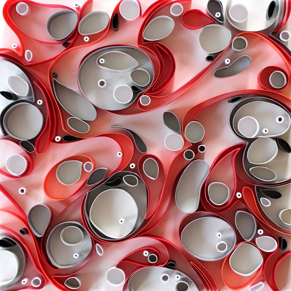 Abstract — JUDiTH+ROLFE - Bespoke Paper Art