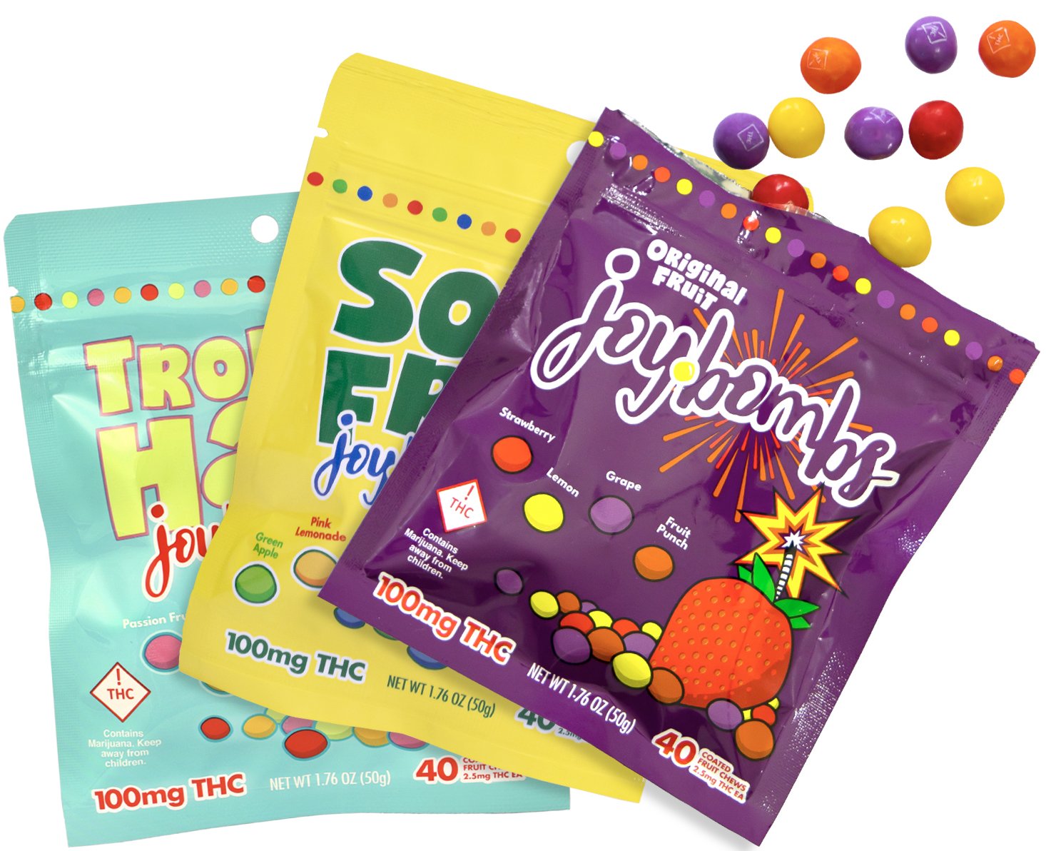Joyibles — Makers of Joy Bombs and JoyGum - Cannabis Infused Candy