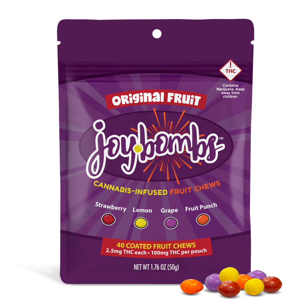Joyibles — Joy Bombs - Cannabis Infused Candy Coated Fruit Chews