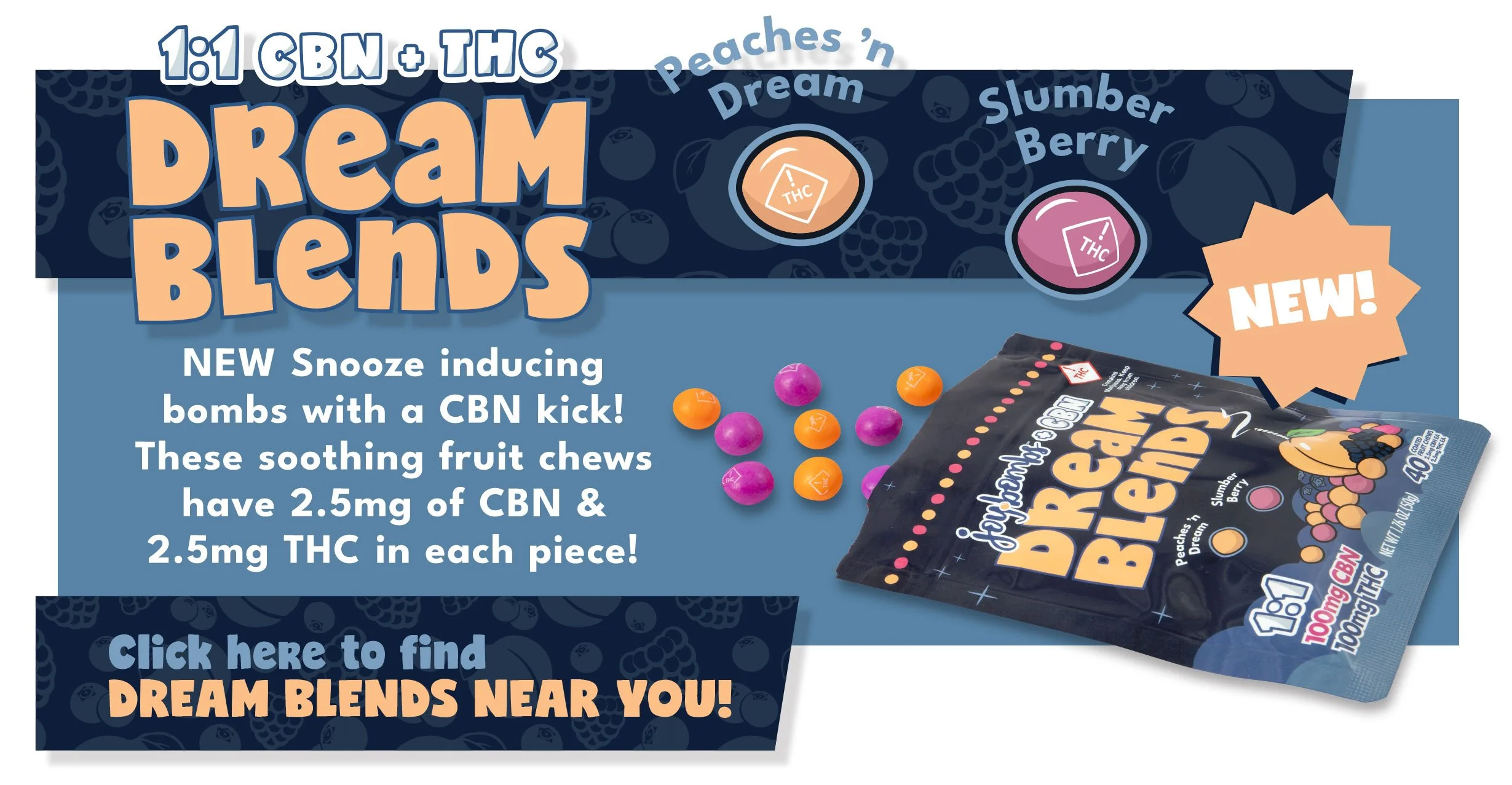 Joyibles — Joy Bombs - Cannabis Infused Candy Coated Fruit Chews