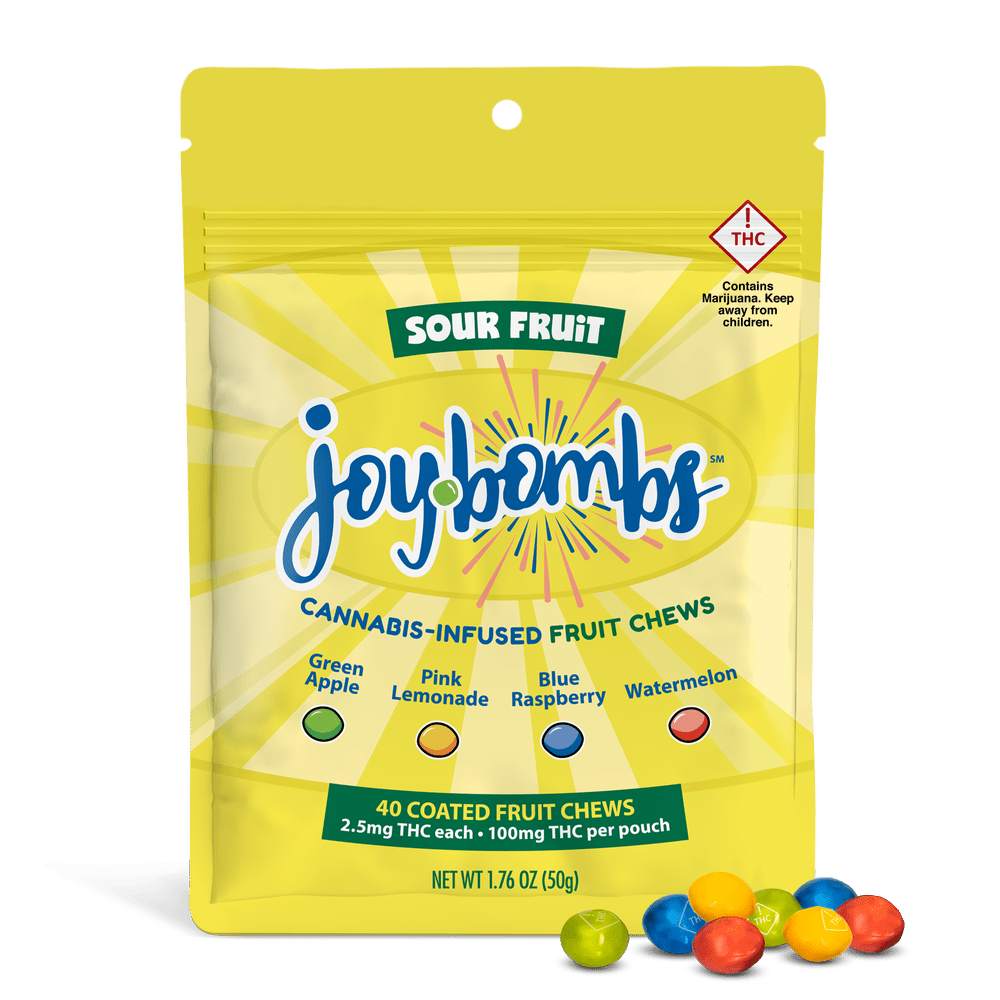 Joyibles — Joy Bombs - Cannabis Infused Candy Coated Fruit Chews
