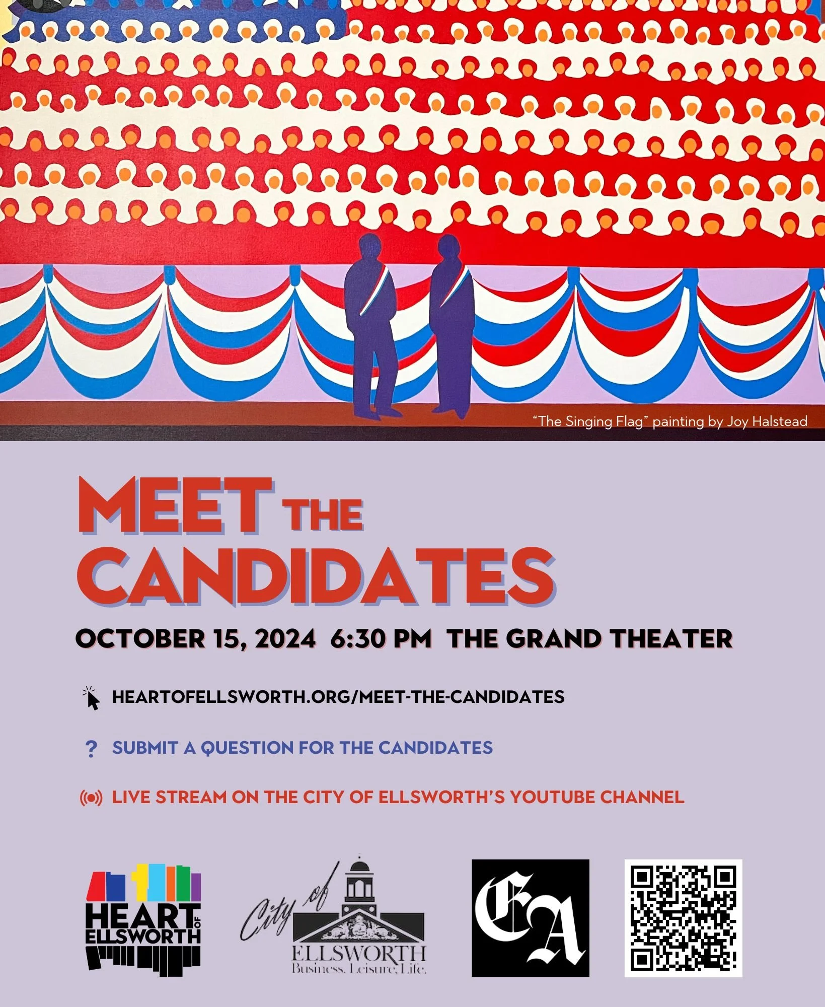Meet the candidates - next Tuesday, Oct.15th, 2024 — Heart of Ellsworth