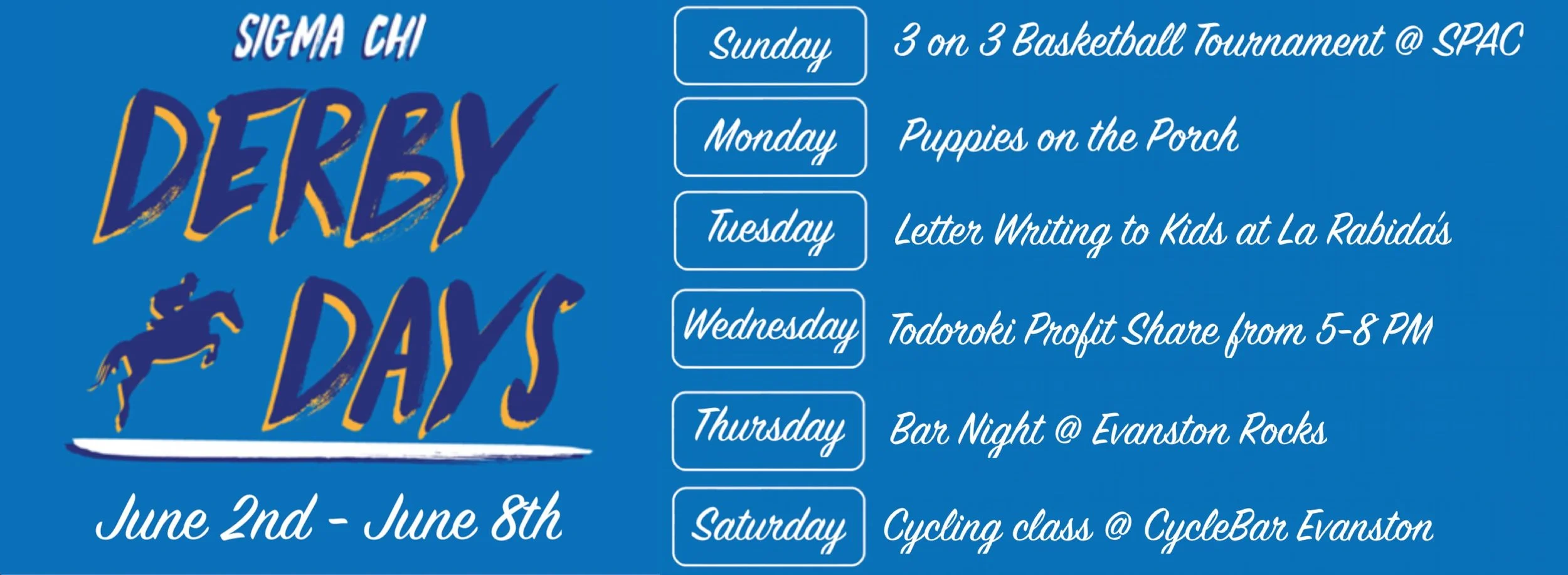 Philanthropy — Sigma Chi at Northwestern University