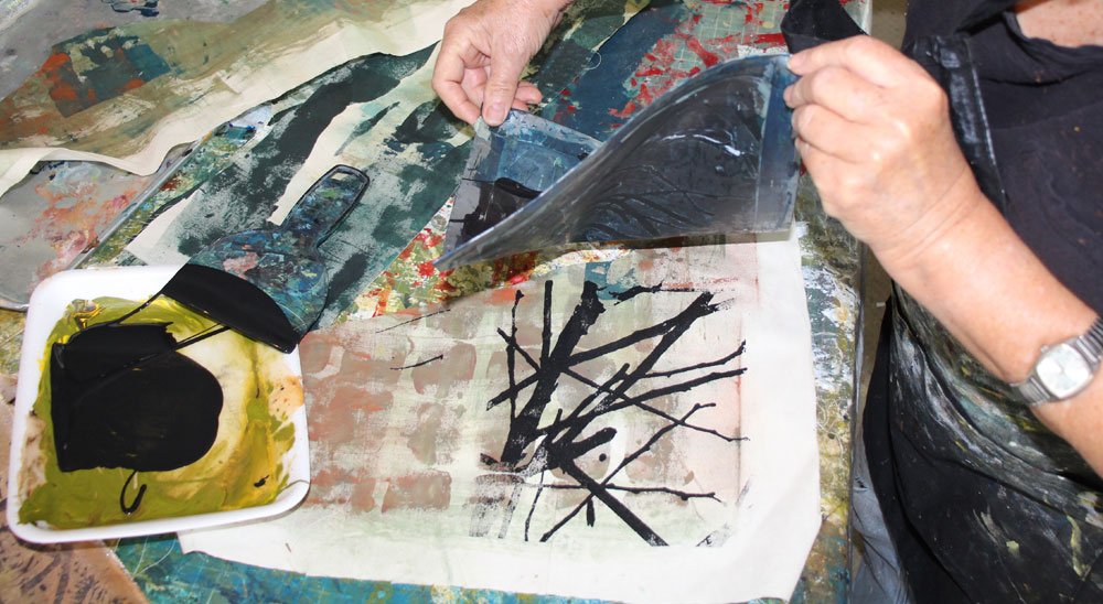 Screen Printing Stick Patterns — Bobbi Baugh Studio