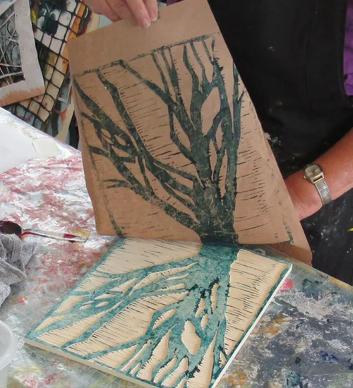 Printing a Forest — Bobbi Baugh Studio