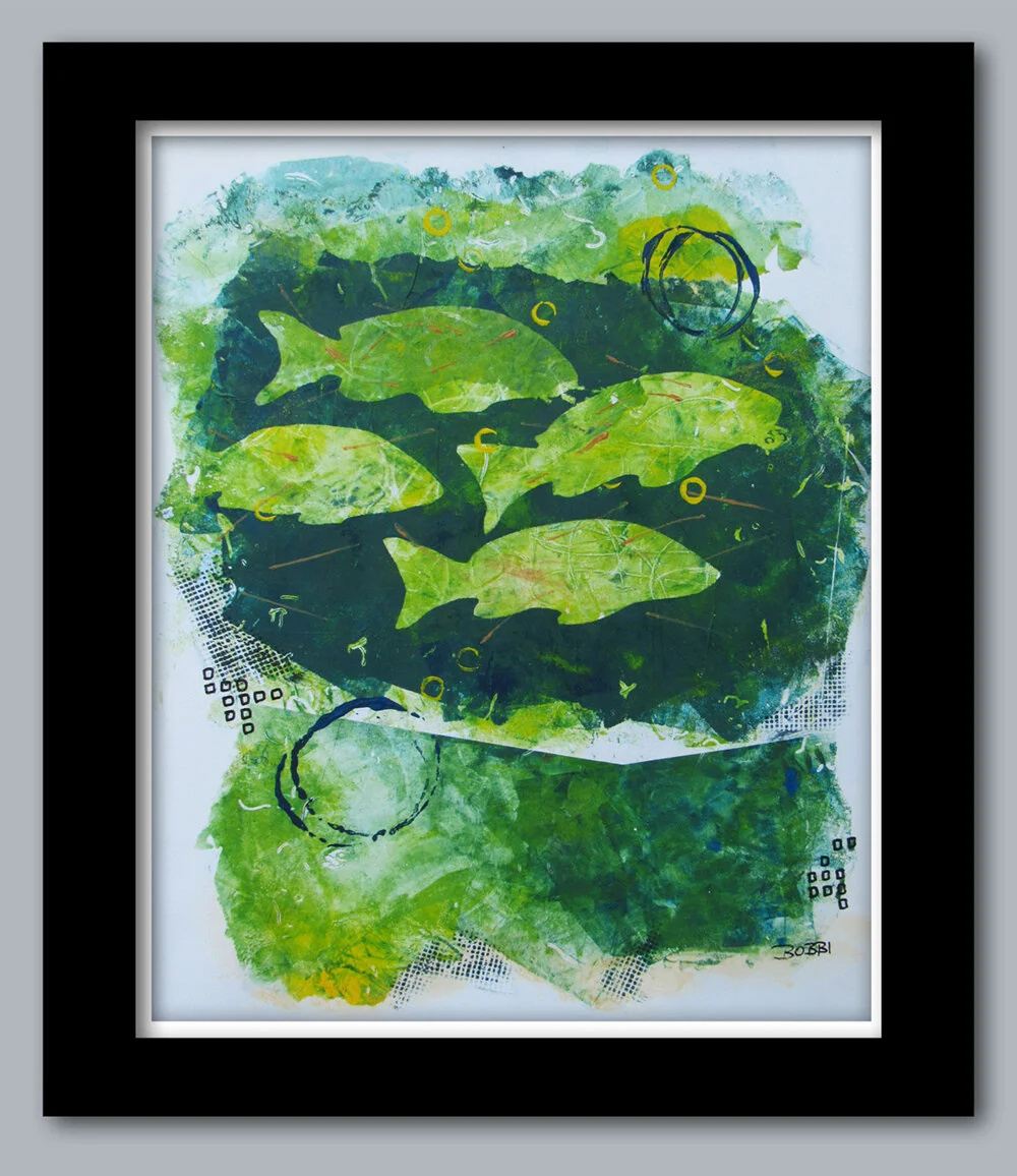 Wednesday Collage — Bobbi Baugh StudioArtwork Galleries - Bobbi Baugh ...