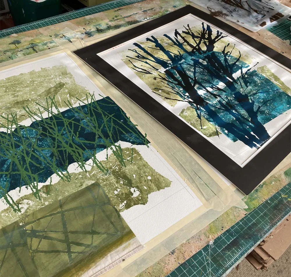 Creating artwork. Showing artwork. — Bobbi Baugh Studio