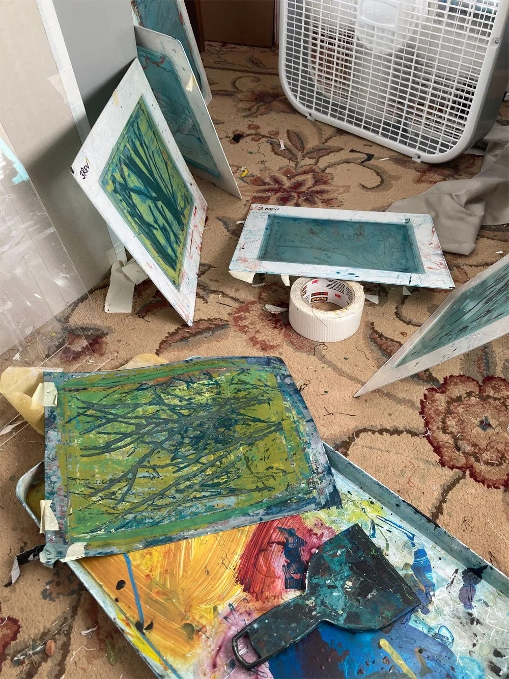 Creating artwork. Showing artwork. — Bobbi Baugh Studio