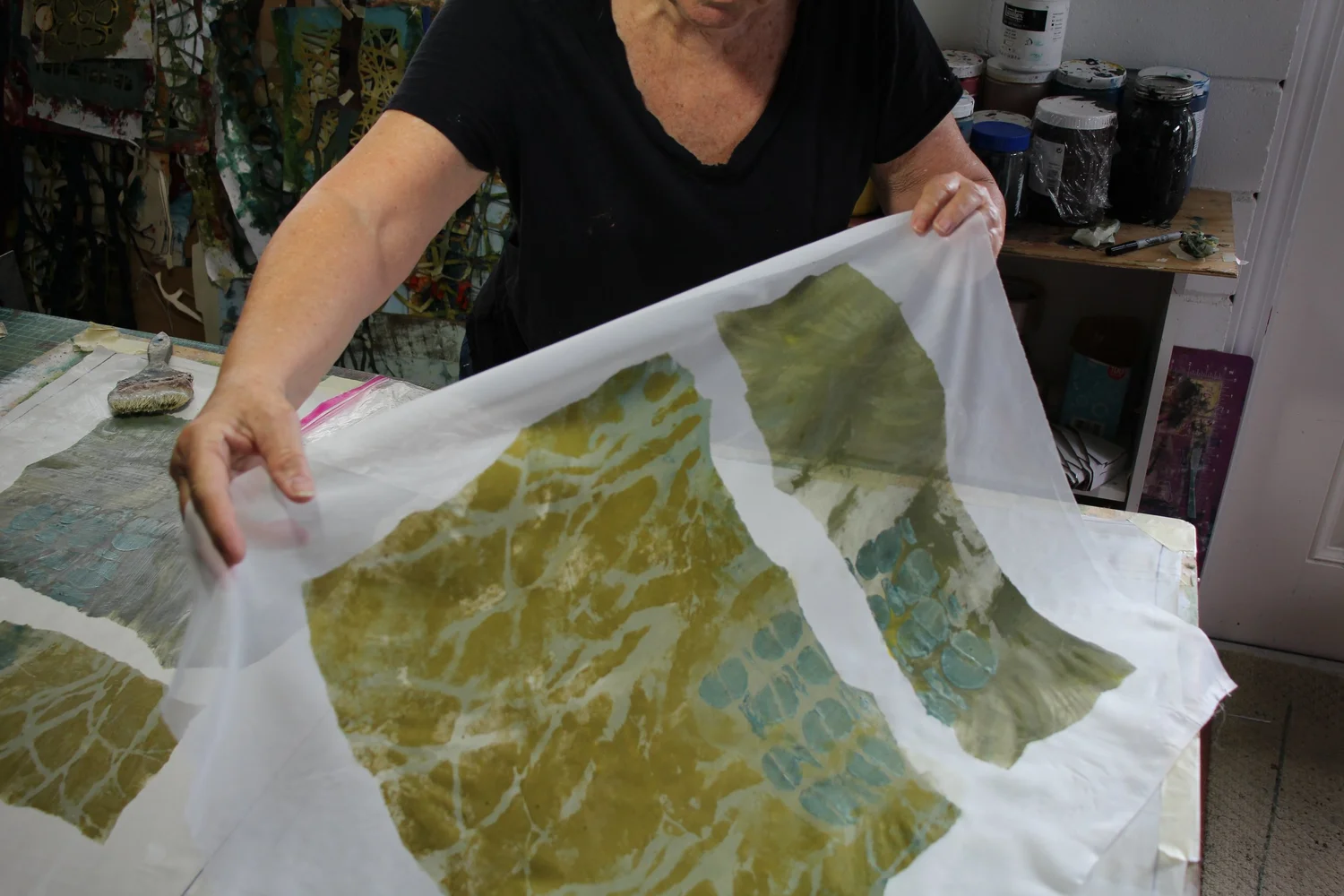 A bird environment work-in-progress — Bobbi Baugh Studio