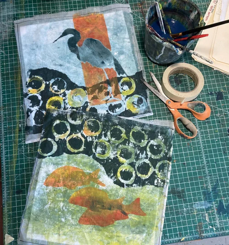 The box on the porch. And other surprises. — Bobbi Baugh Studio