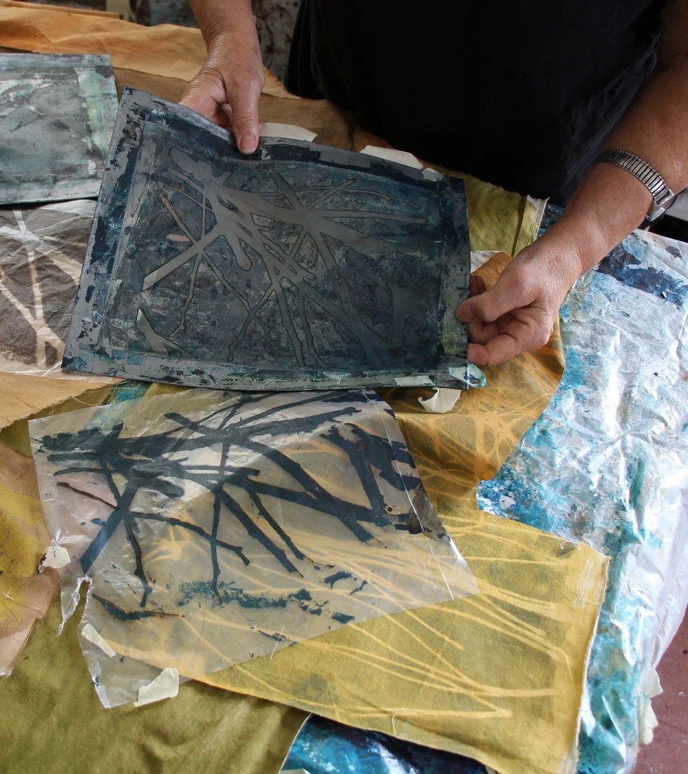 Screen Printing Stick Patterns — Bobbi Baugh Studio