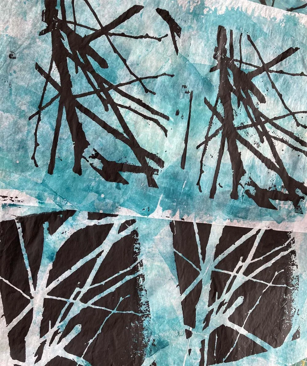 Some Screen Printing — Bobbi Baugh Studio